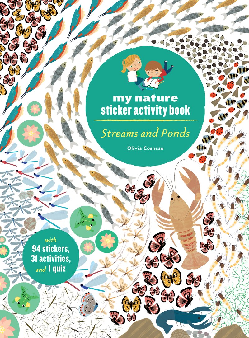 Streams and Ponds Sticker Activity Book – Seabird